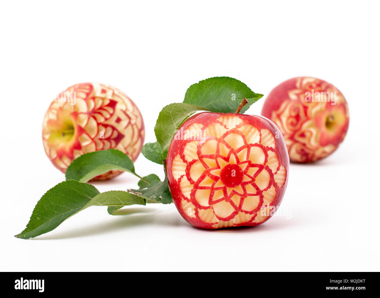 Summer buffet top view Cut Out Stock Images & Pictures - Alamy