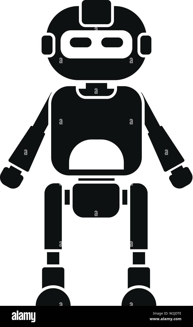 Humanoid icon. Simple illustration of humanoid vector icon for web ...