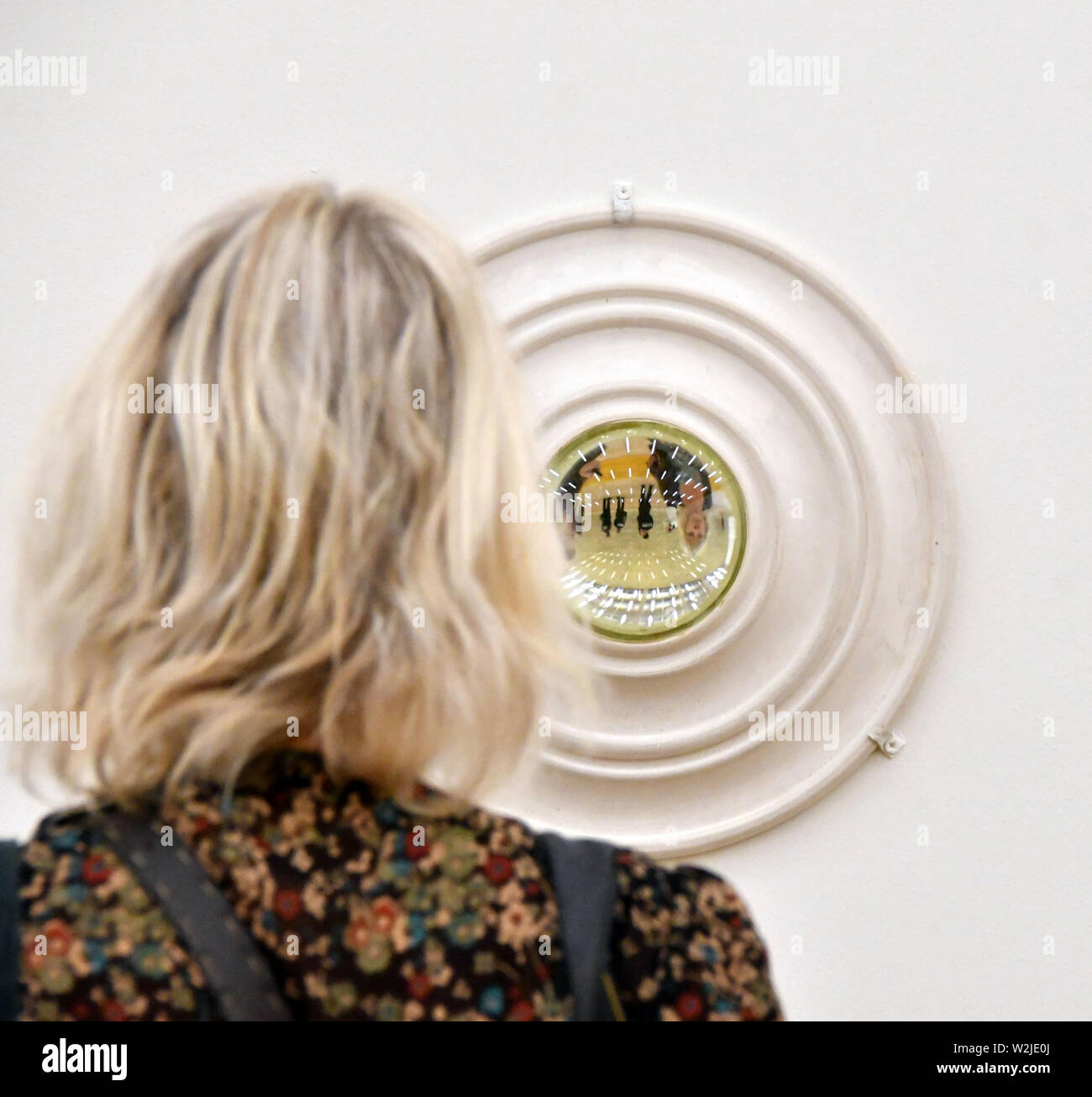 Tate Modern, London, UK. 9th July 2019. Olafur Eliasson, Untitled 1993 ...