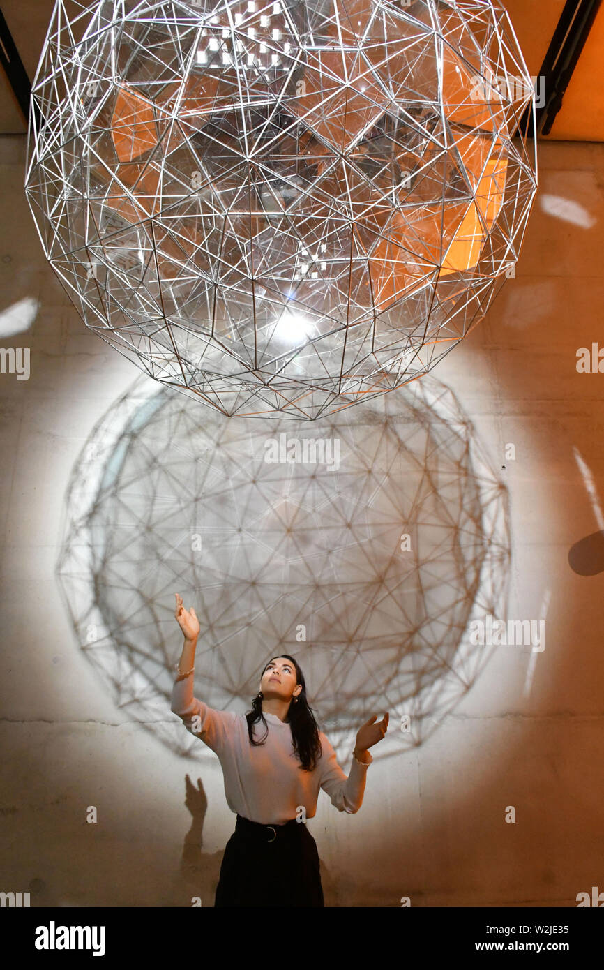 Tate Modern, London, UK. 9th July 2019. Olafur Eliasson, Stardust ...