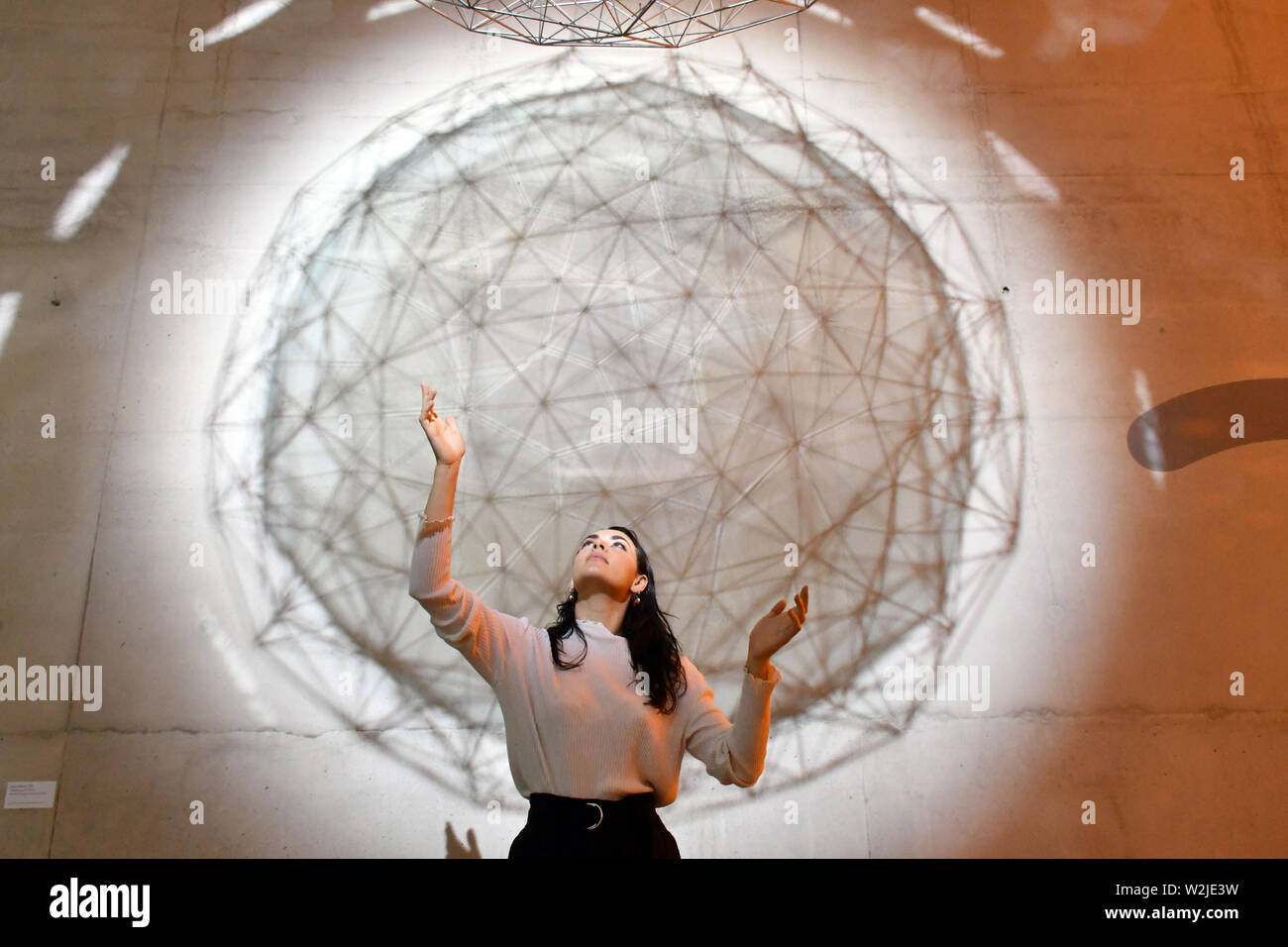 Tate Modern, London, UK. 9th July 2019. Olafur Eliasson, Stardust ...