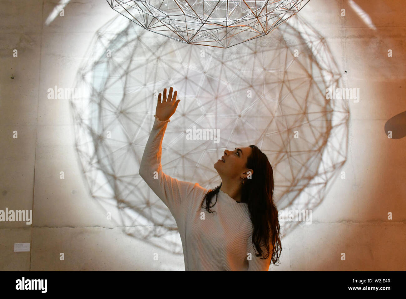 Tate Modern, London, UK. 9th July 2019. Olafur Eliasson, Stardust ...