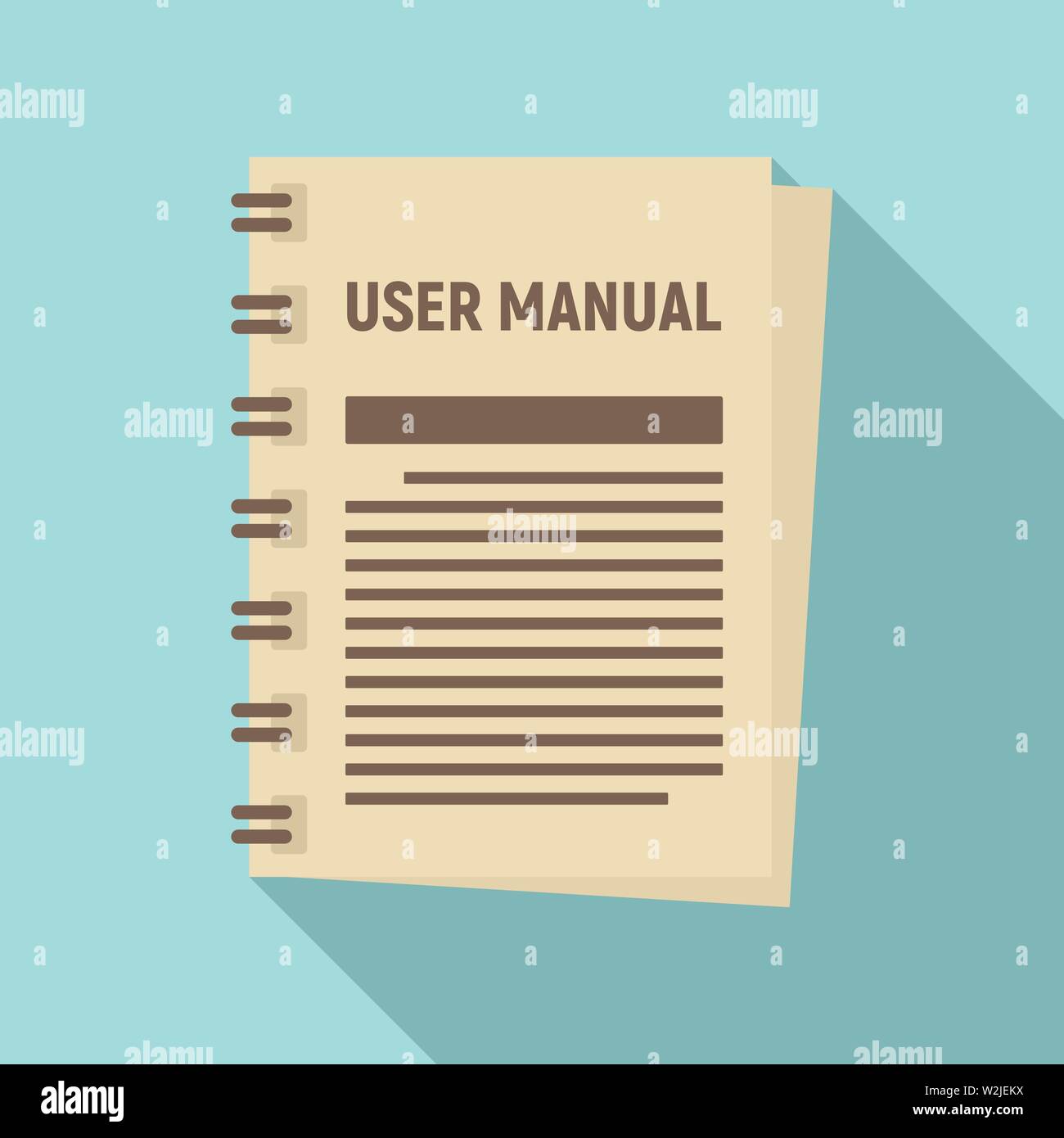 Instruction manual pages Stock Vector Images - Alamy