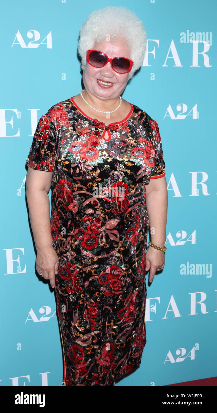 July 08, 2019.Hong Lu attend A24 screening of The Farewell at the ...