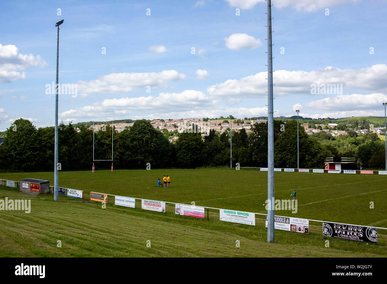 Pontypool rugby club hi-res stock photography and images - Alamy