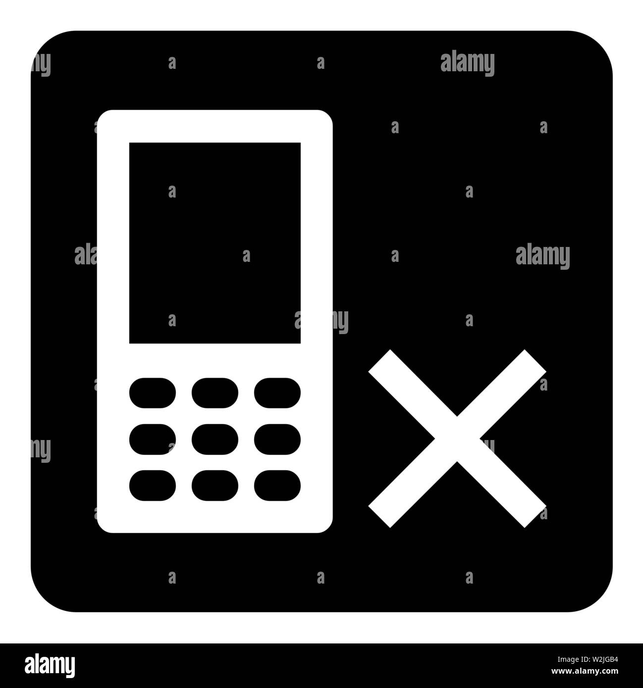 Turn off icon black Black and White Stock Photos & Images - Alamy