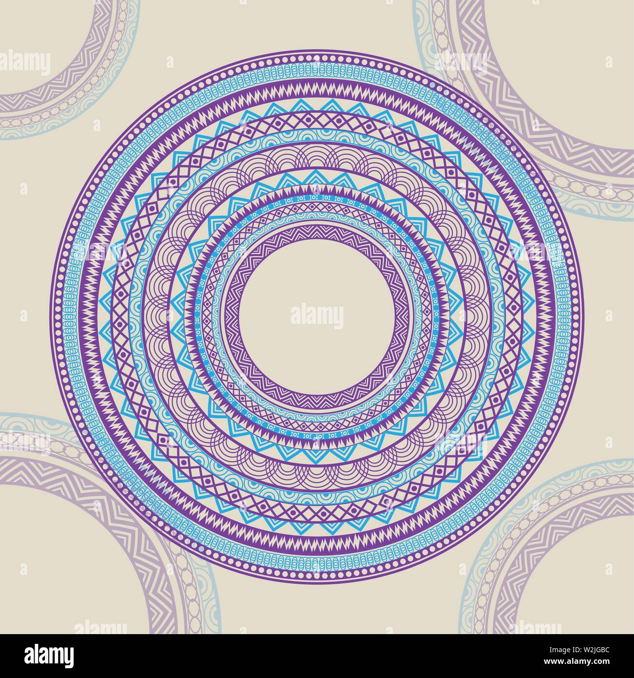 round icon decorative emblem cartoon Stock Vector Image & Art - Alamy