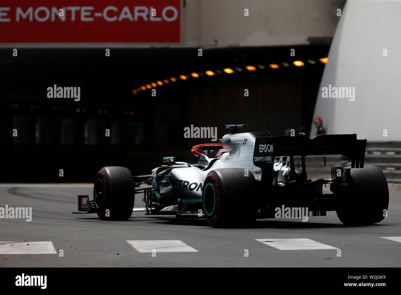 Lewis Hamilton, Mercedes AMG F1, Mercedes AMG F1 W10 EQ Power+, Monaco ...