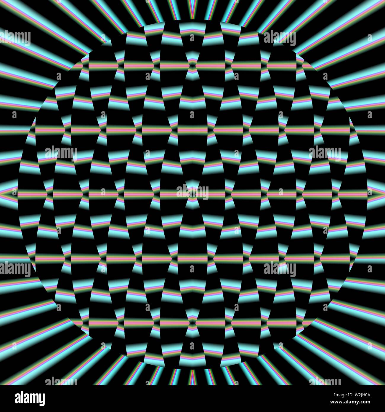 An image created using computer graphics, a picture of a mathematical ...