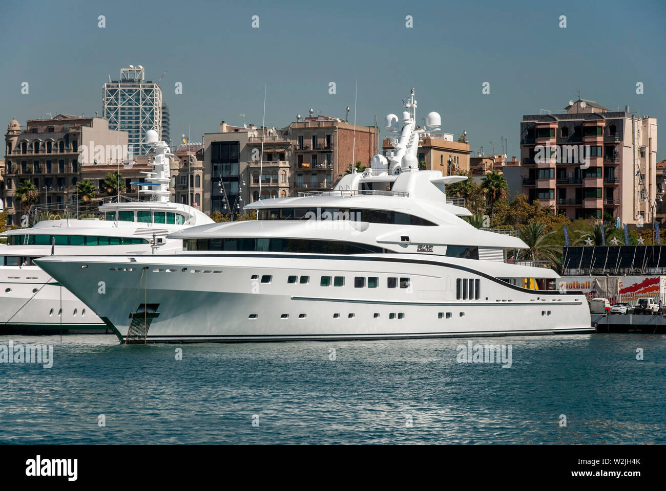 German Built Superyacht Motor Yacht M.Y. Secret Port Vell Marina ...