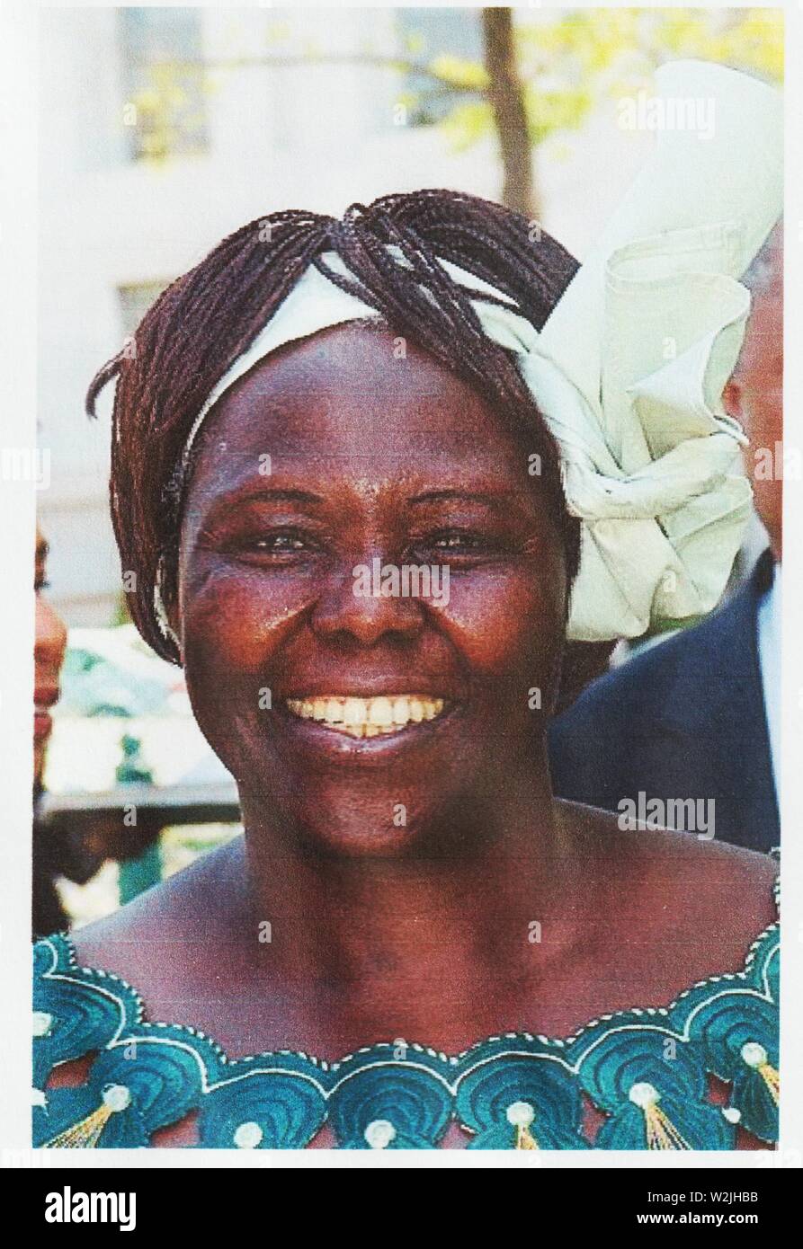 Wangari maathai hi-res stock photography and images - Alamy