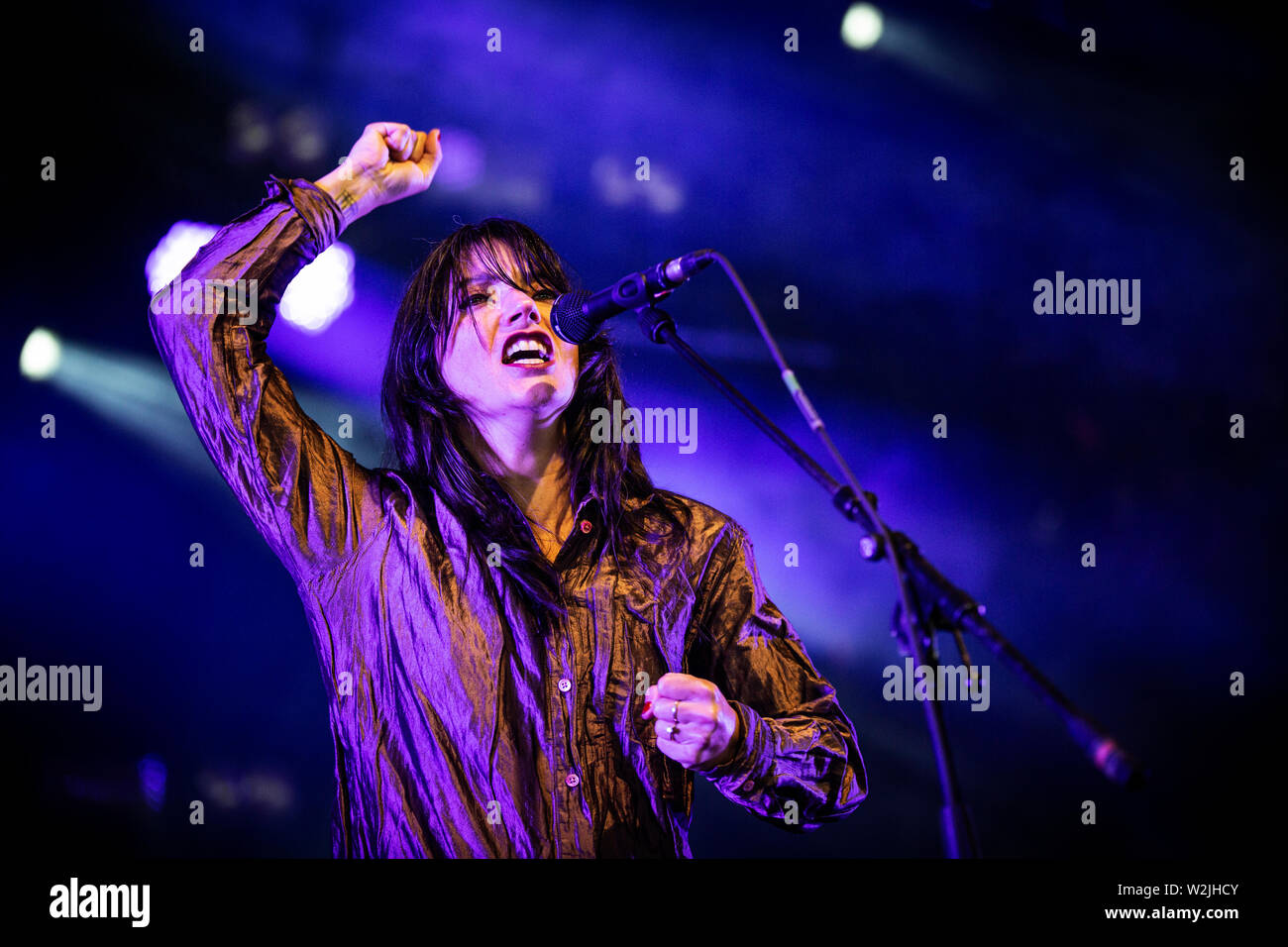 Roskilde, Denmark. July 04th, 2019. The American singer, songwriter and ...
