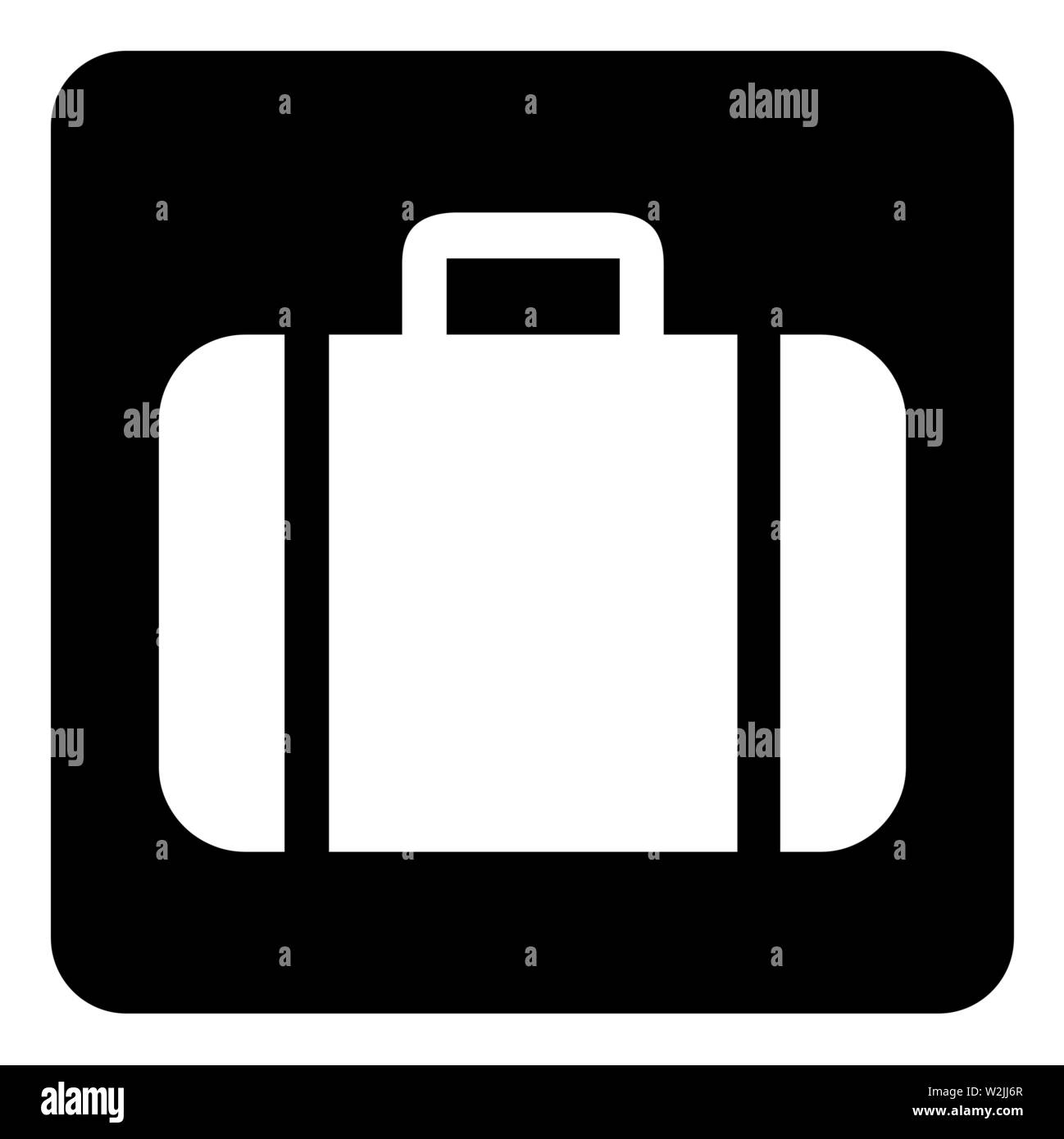 Baggage icon illustration Stock Vector Image & Art - Alamy