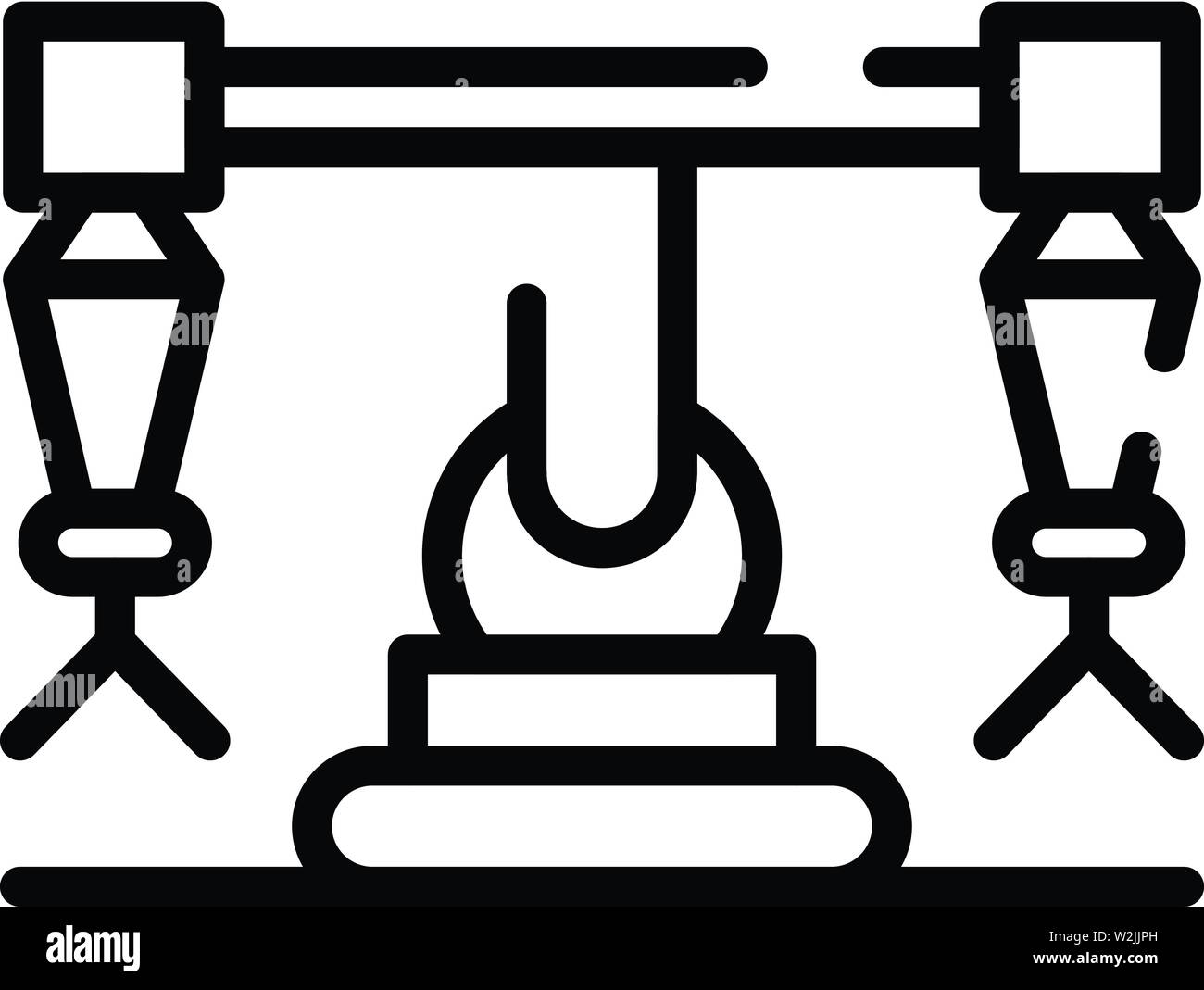 Assembly tool icon, outline style Stock Vector Image & Art - Alamy