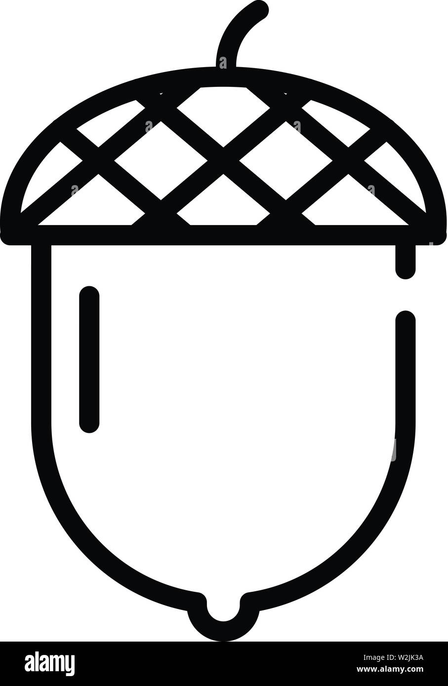 Oak acorn icon, outline style Stock Vector Image & Art - Alamy Oak acorn icon, outline style Stock Vector Image & Art - Alamy