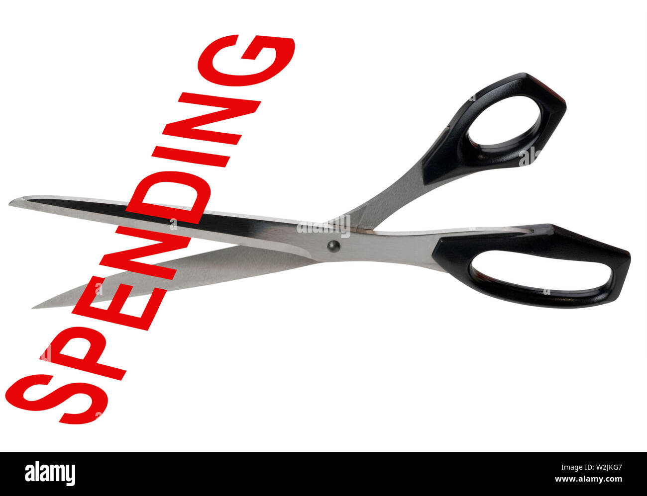 Reduction business costs Cut Out Stock Images & Pictures - Alamy