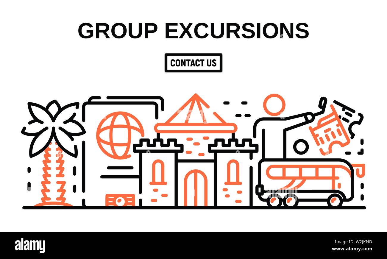 Excursions with family Stock Vector Images - Alamy