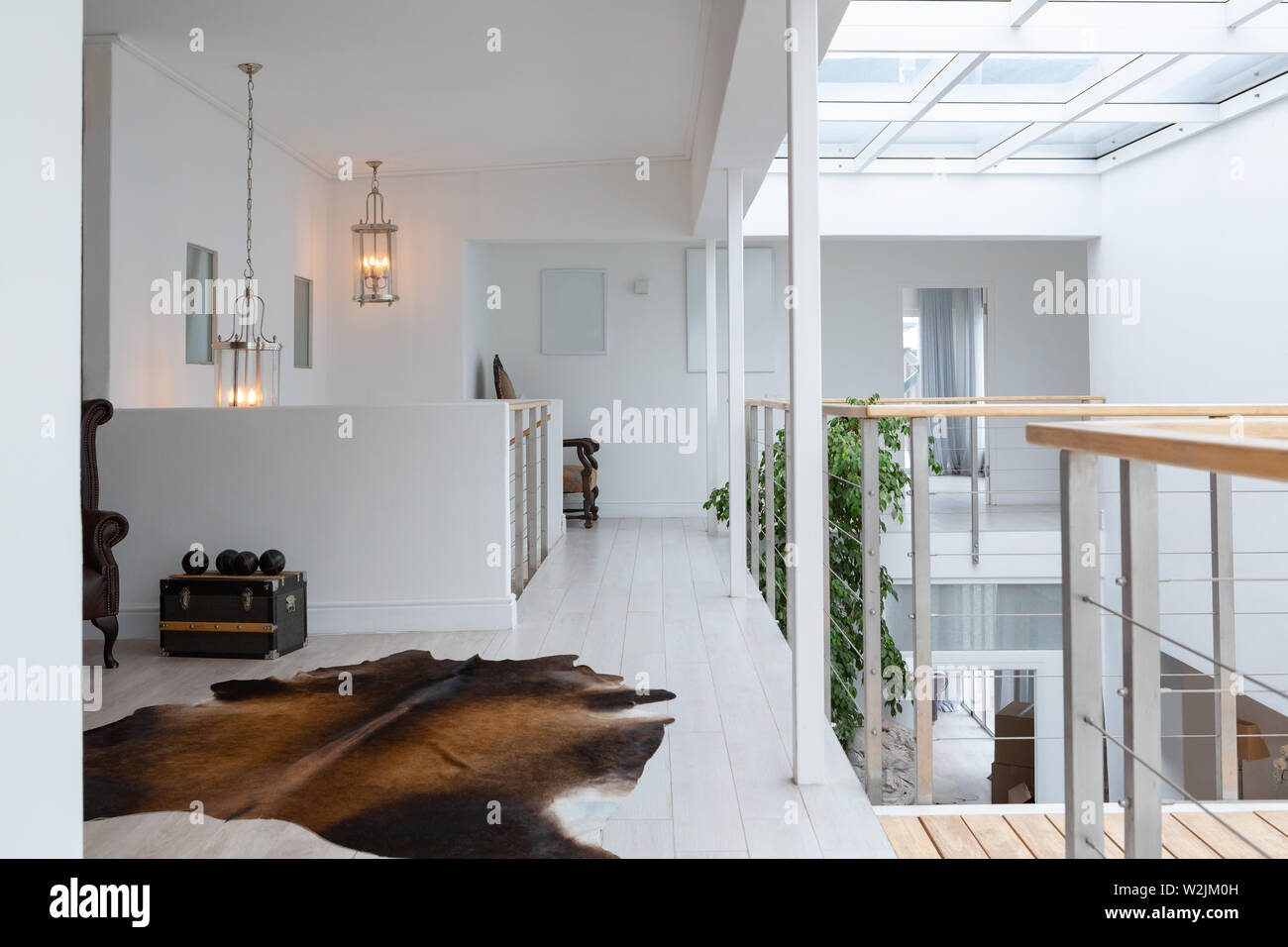 Interior view of modern home Stock Photo - Alamy