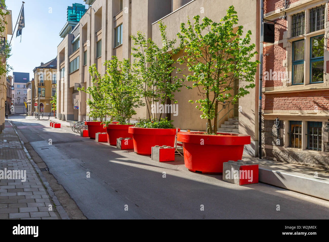 Red Brick Facade High Resolution Stock Photography and Images - Alamy