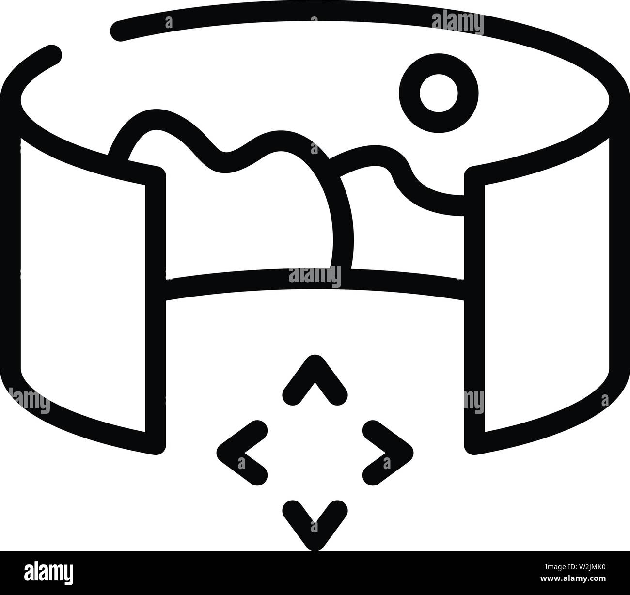 Augmented reality icon, outline style Stock Vector Image & Art - Alamy Augmented reality icon, outline style Stock Vector Image & Art - Alamy