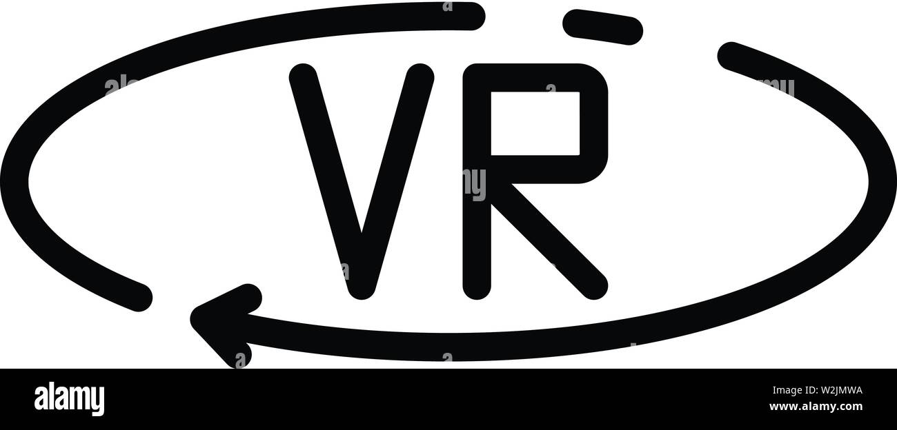 Oculus vr logo Stock Vector Images - Alamy