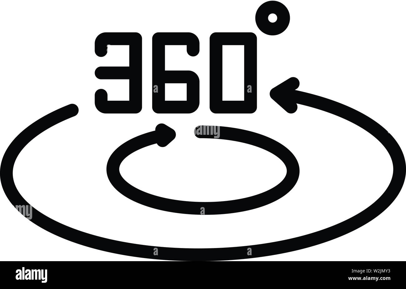 Vr gamer icon outline Black and White Stock Photos & Images - Alamy