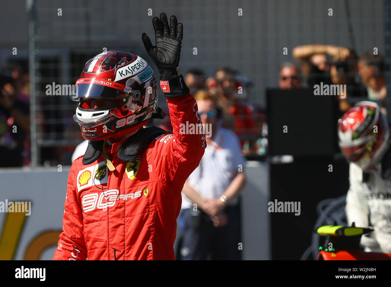 Charles Leclerc, Scuderia Ferrari, Ferrari SF90, Austrian Gp 2019, Red ...