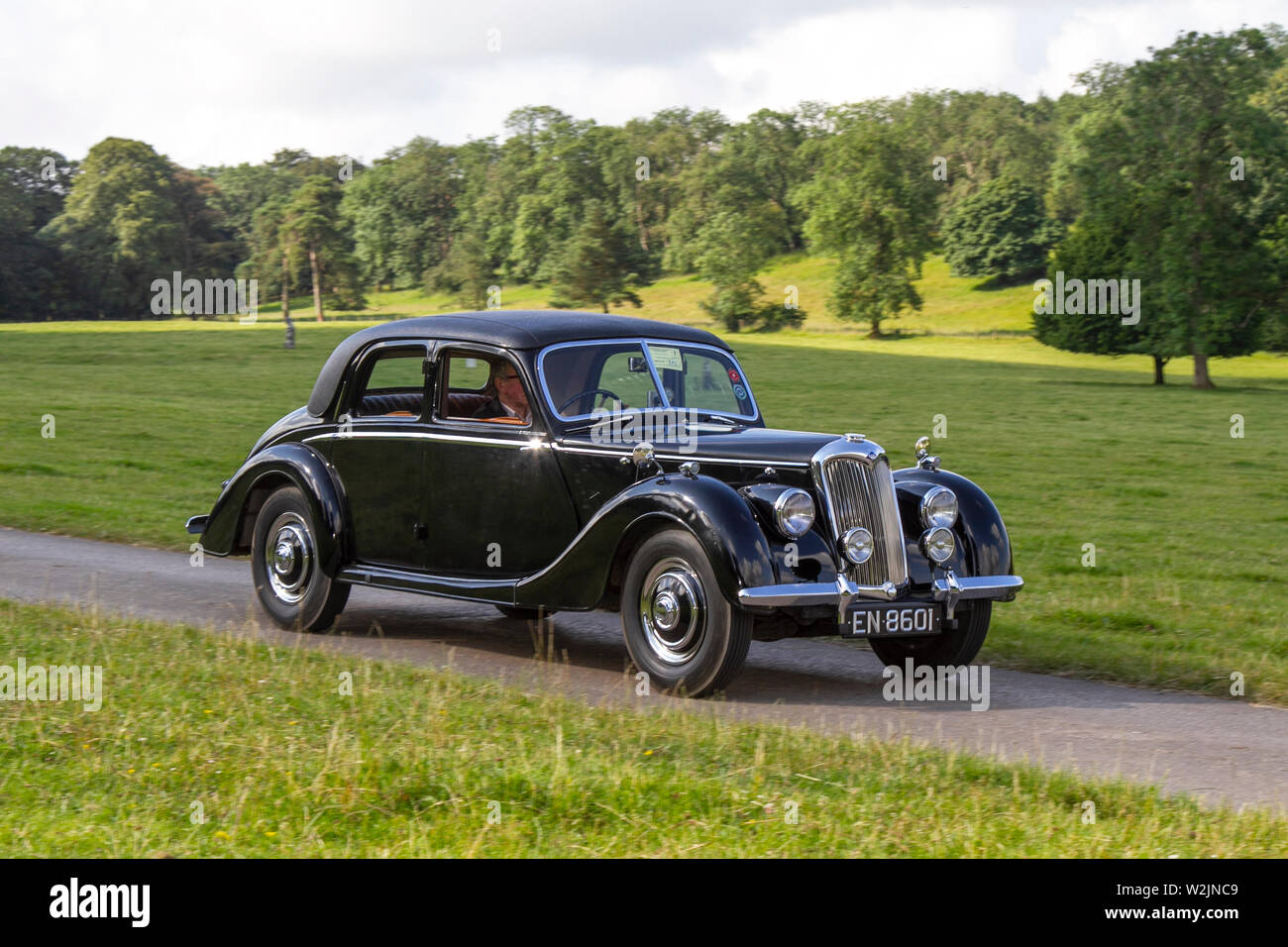 EN 8601 black Riley 1.5 Litre at the Classic Car Rally held on Sunday ...