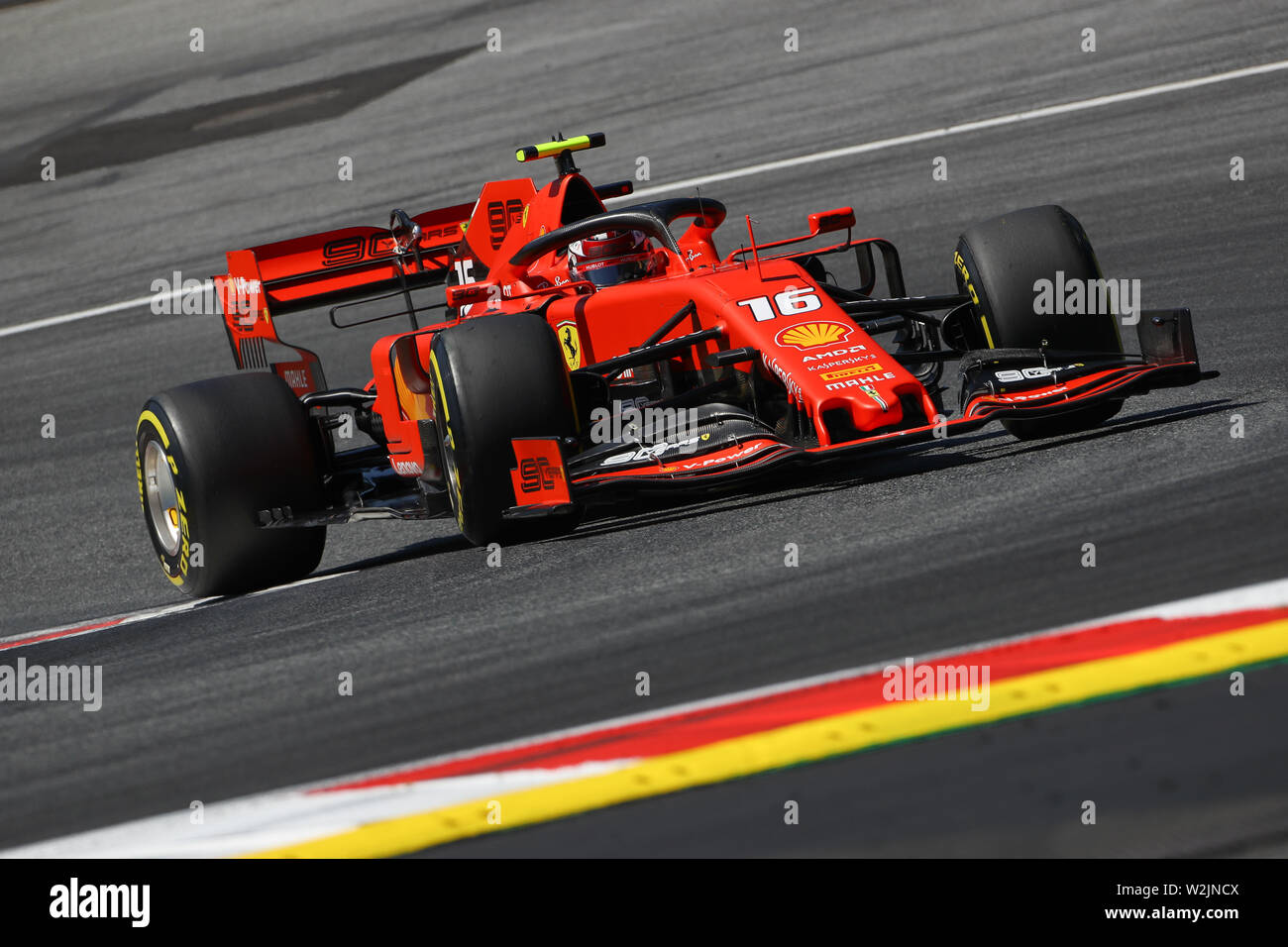 Charles Leclerc, Scuderia Ferrari, Ferrari SF90, Austrian Gp 2019, Red ...