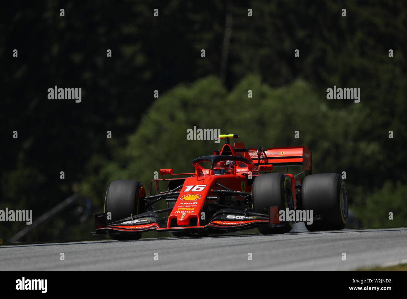 Charles Leclerc, Scuderia Ferrari, Ferrari SF90, Austrian Gp 2019, Red ...