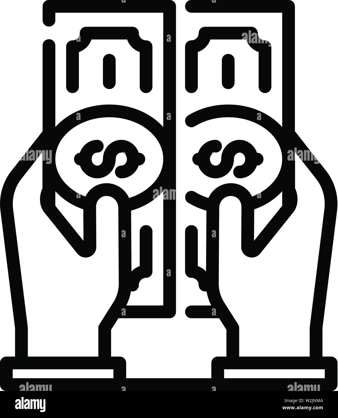 Crowdfunding people network icon Stock Vector Images - Alamy