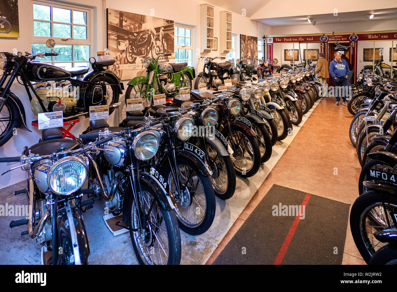Vintage motor cycles hi-res stock photography and images - Alamy