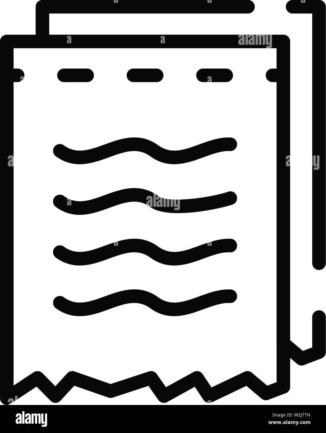 Paid internet icon outline Black and White Stock Photos & Images - Alamy