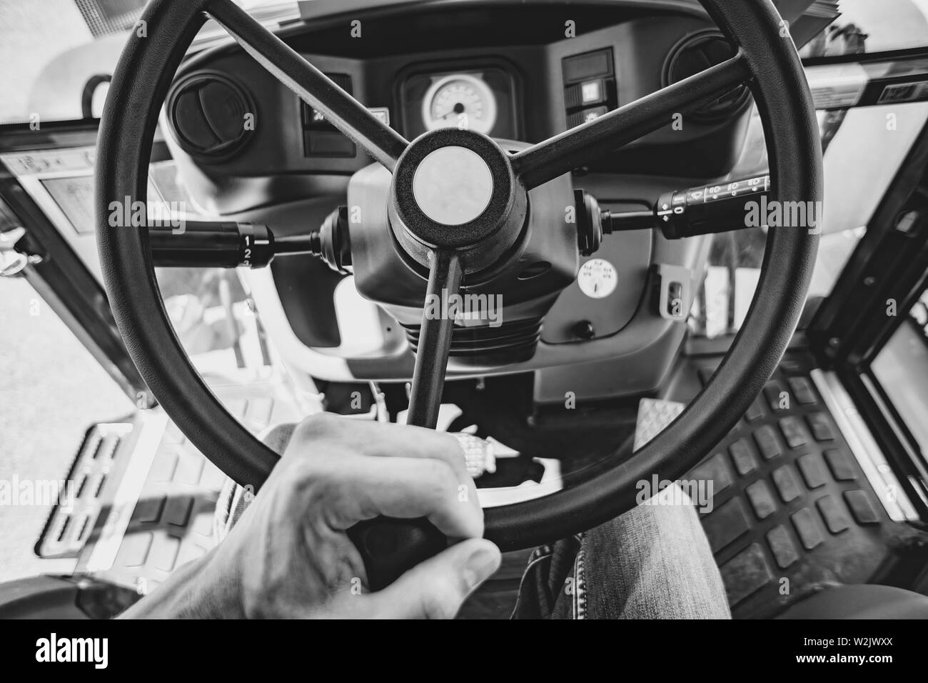 control buttons on industrial equipments Stock Photo - Alamy