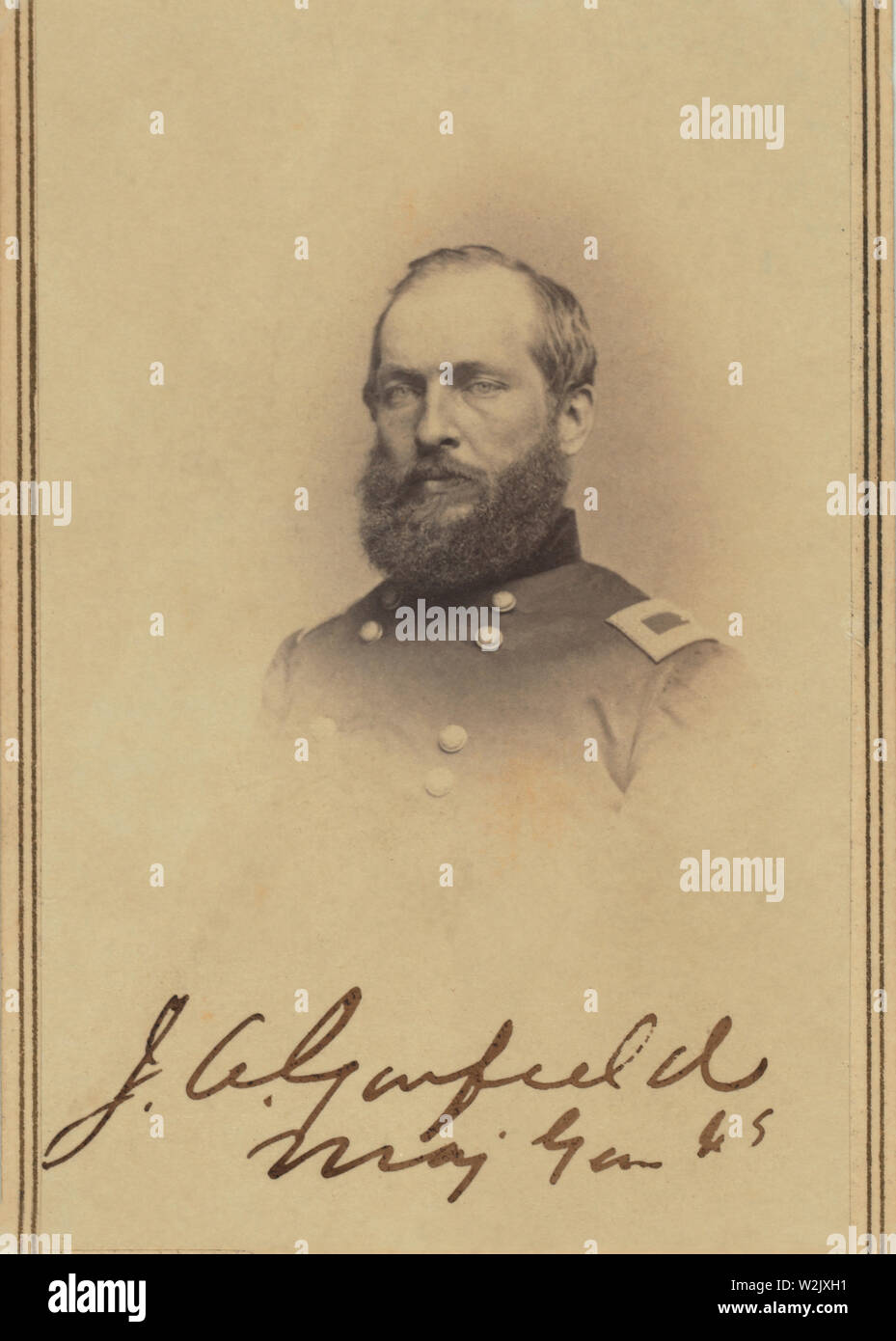 Brigadier general james garfield hi-res stock photography and images ...