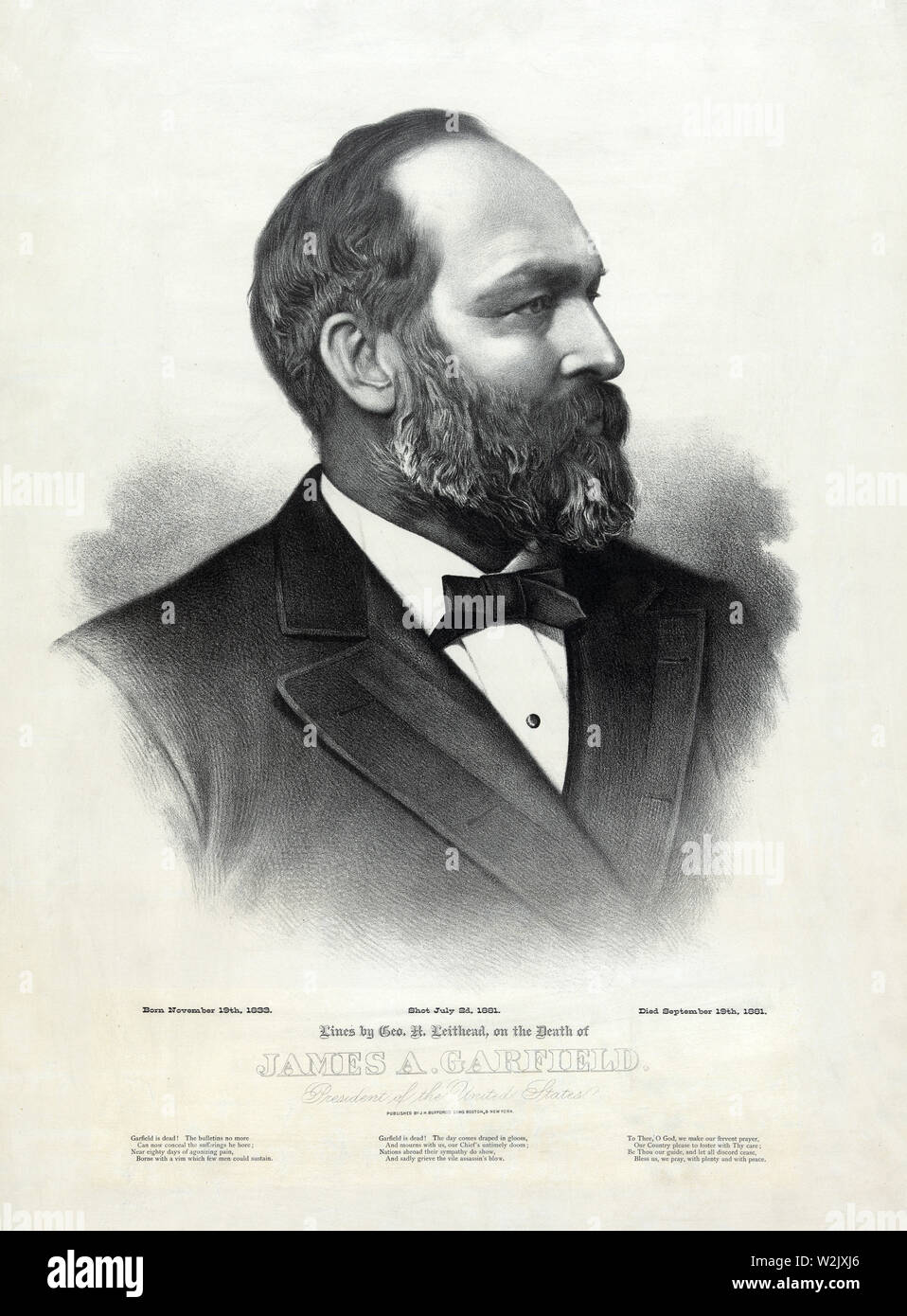 James a garfield illustration hi-res stock photography and images - Alamy