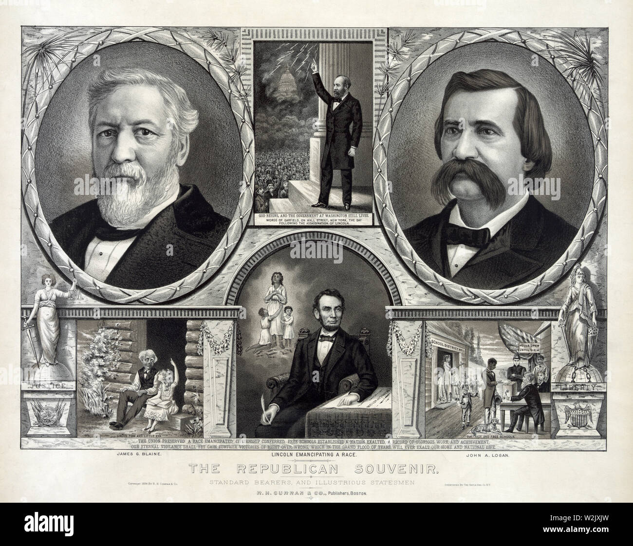 James a history lincoln hi-res stock photography and images - Alamy