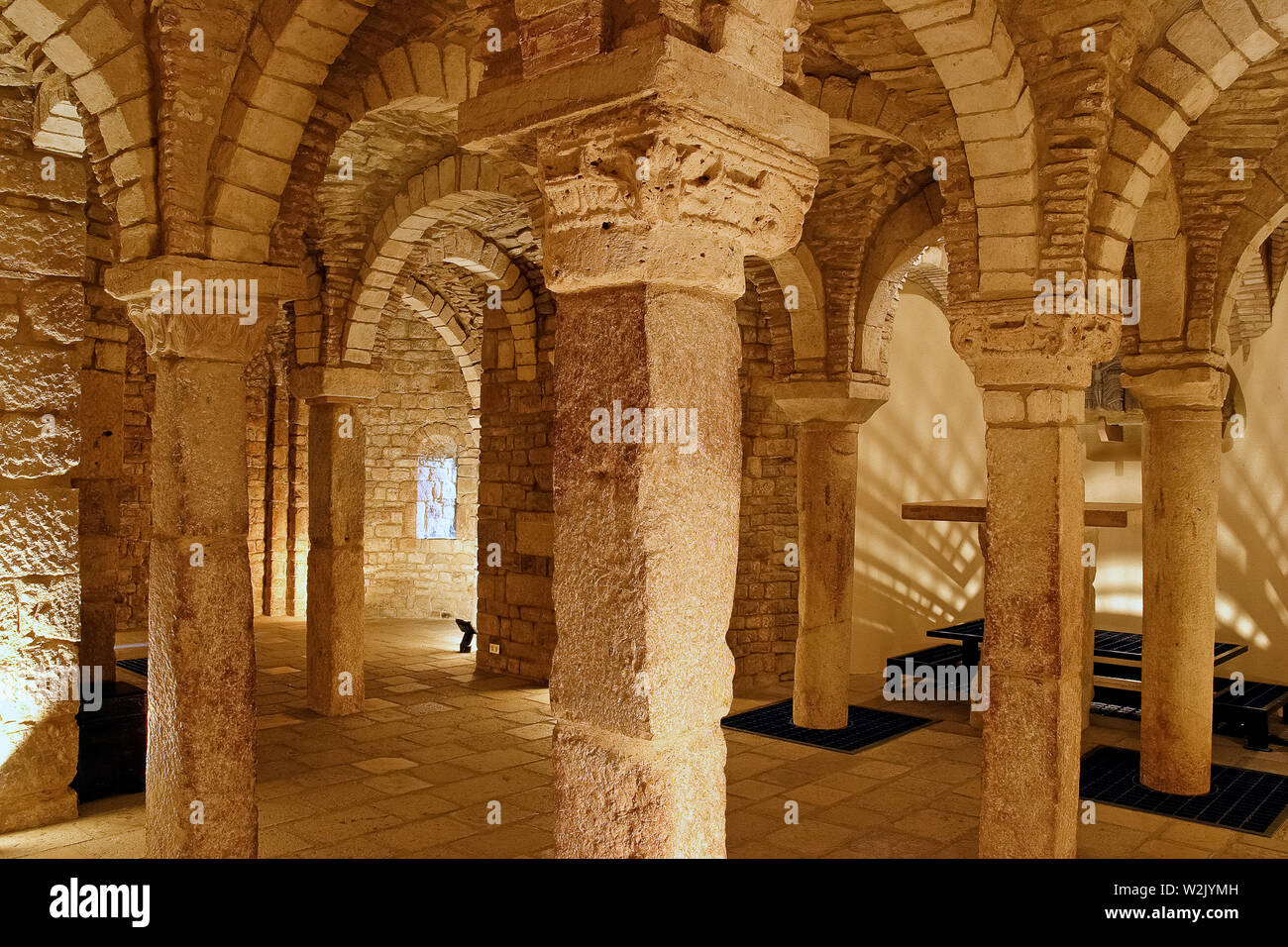 Italy Molise Trivento ( Cb ) Cathedral of San Casto the Crypt Stock ...