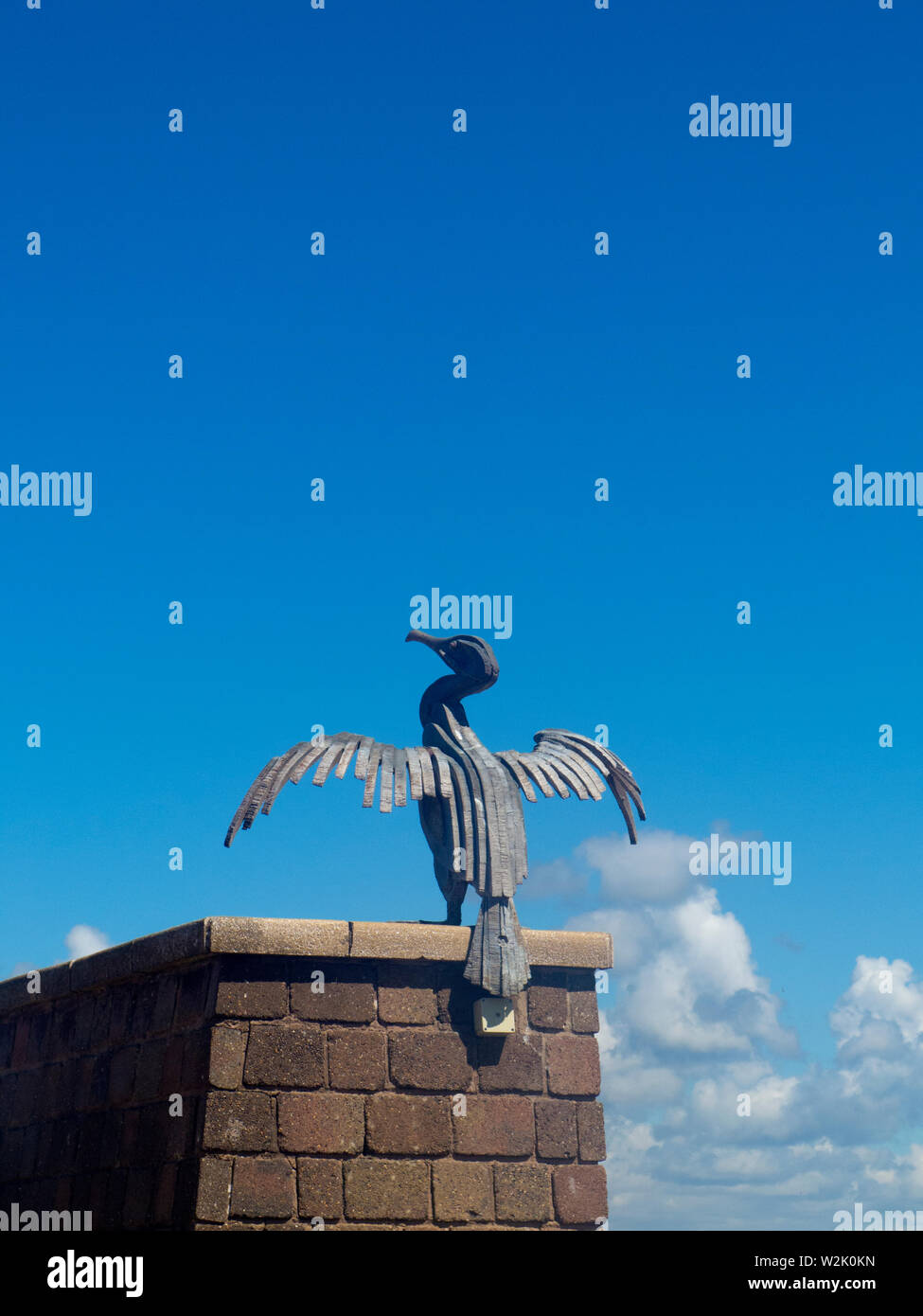 Cormorant statue hi-res stock photography and images - Alamy