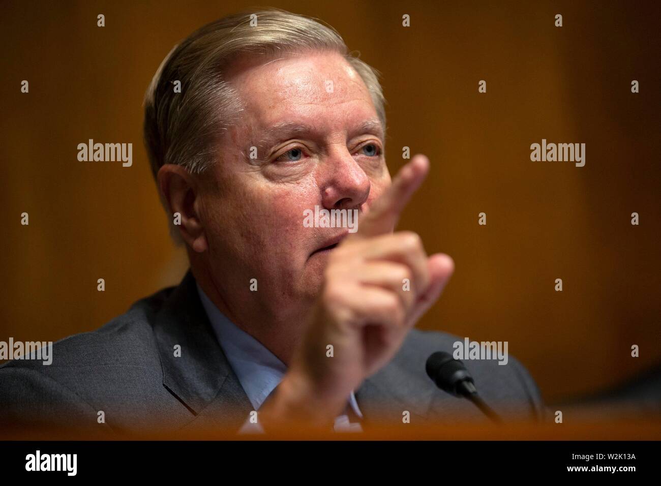 United States Senator Lindsey Graham (Republican of South Carolina ...