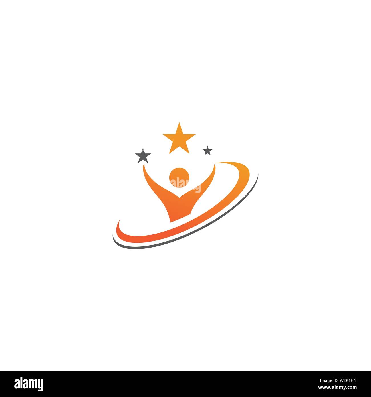 Human character logo sign illustration vector design Stock Vector Image ...