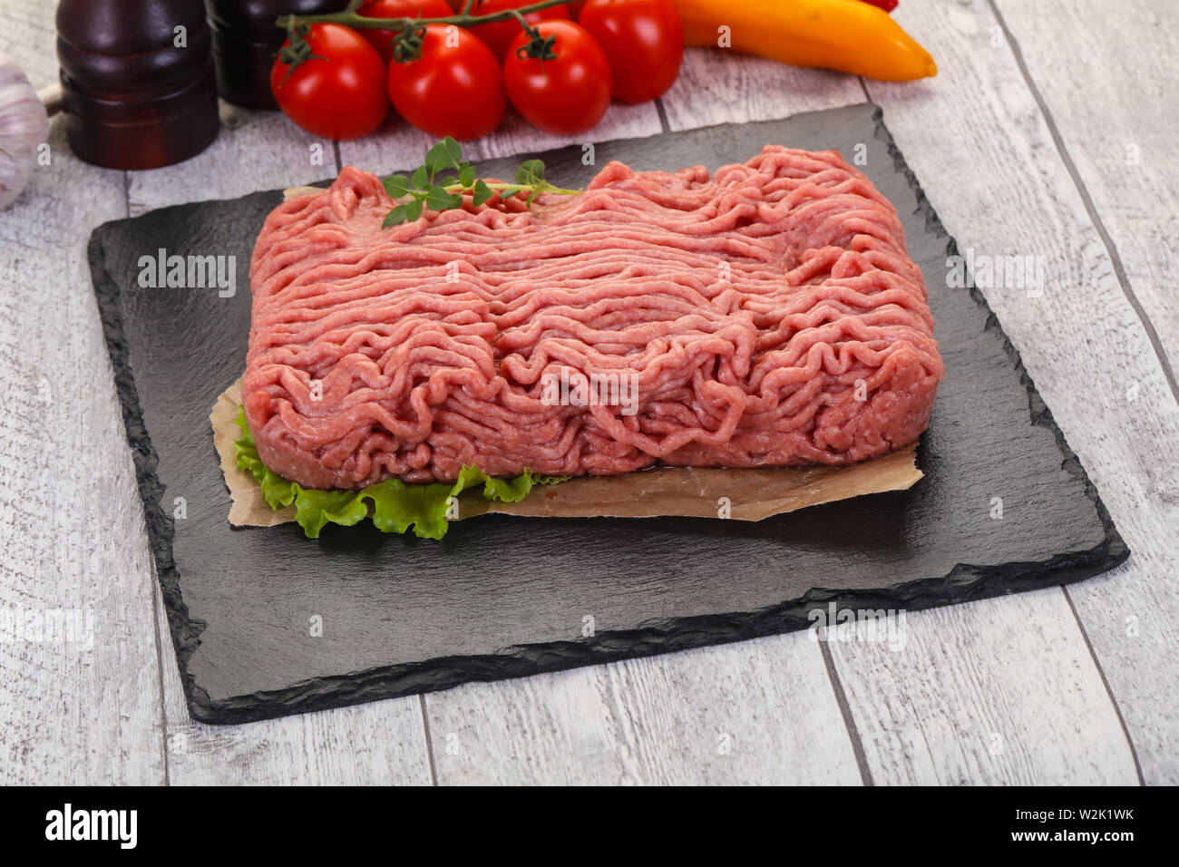 Raw turkey minced meat for cooking Stock Photo - Alamy