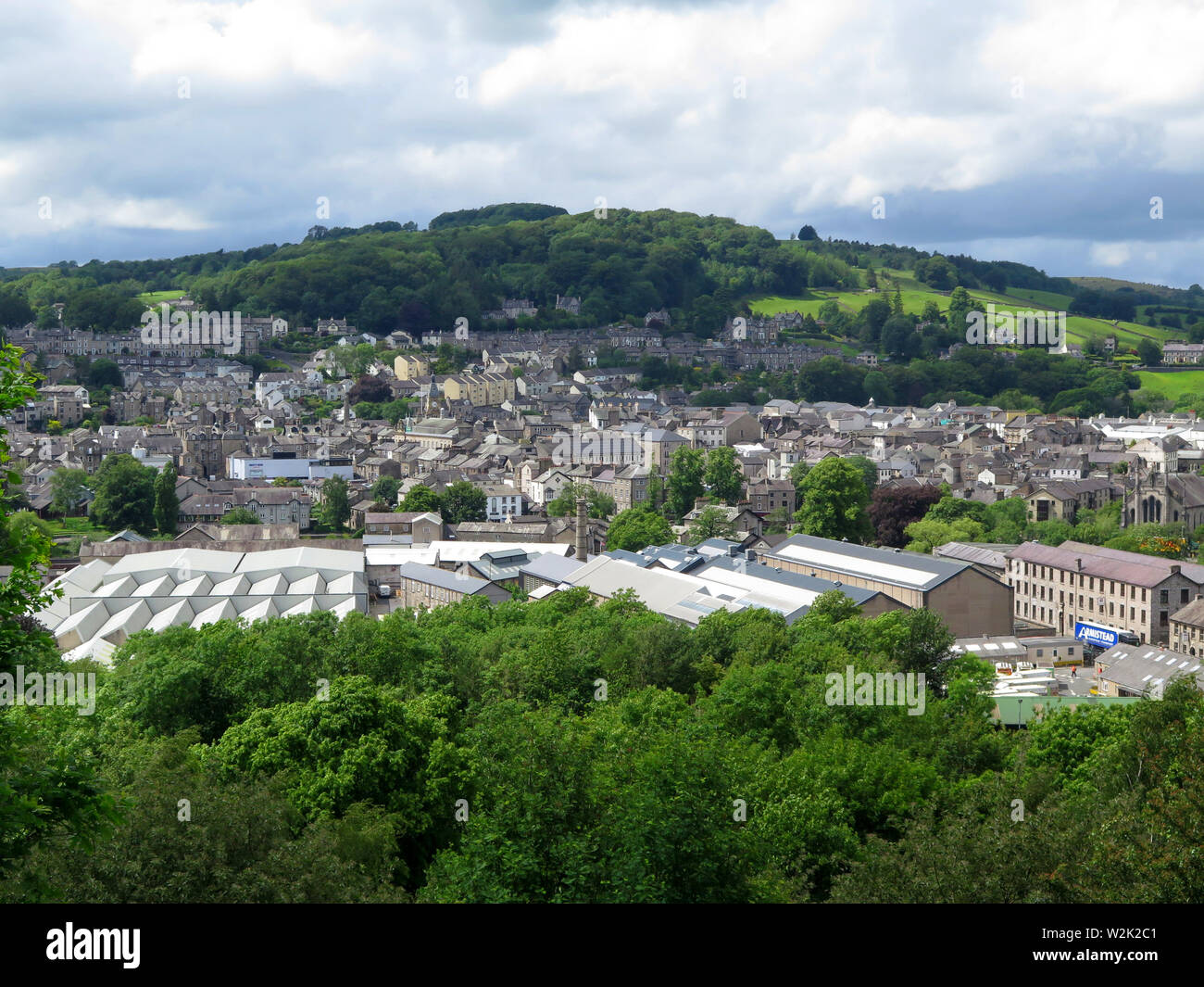 Kendal castle kendal town hi-res stock photography and images - Alamy