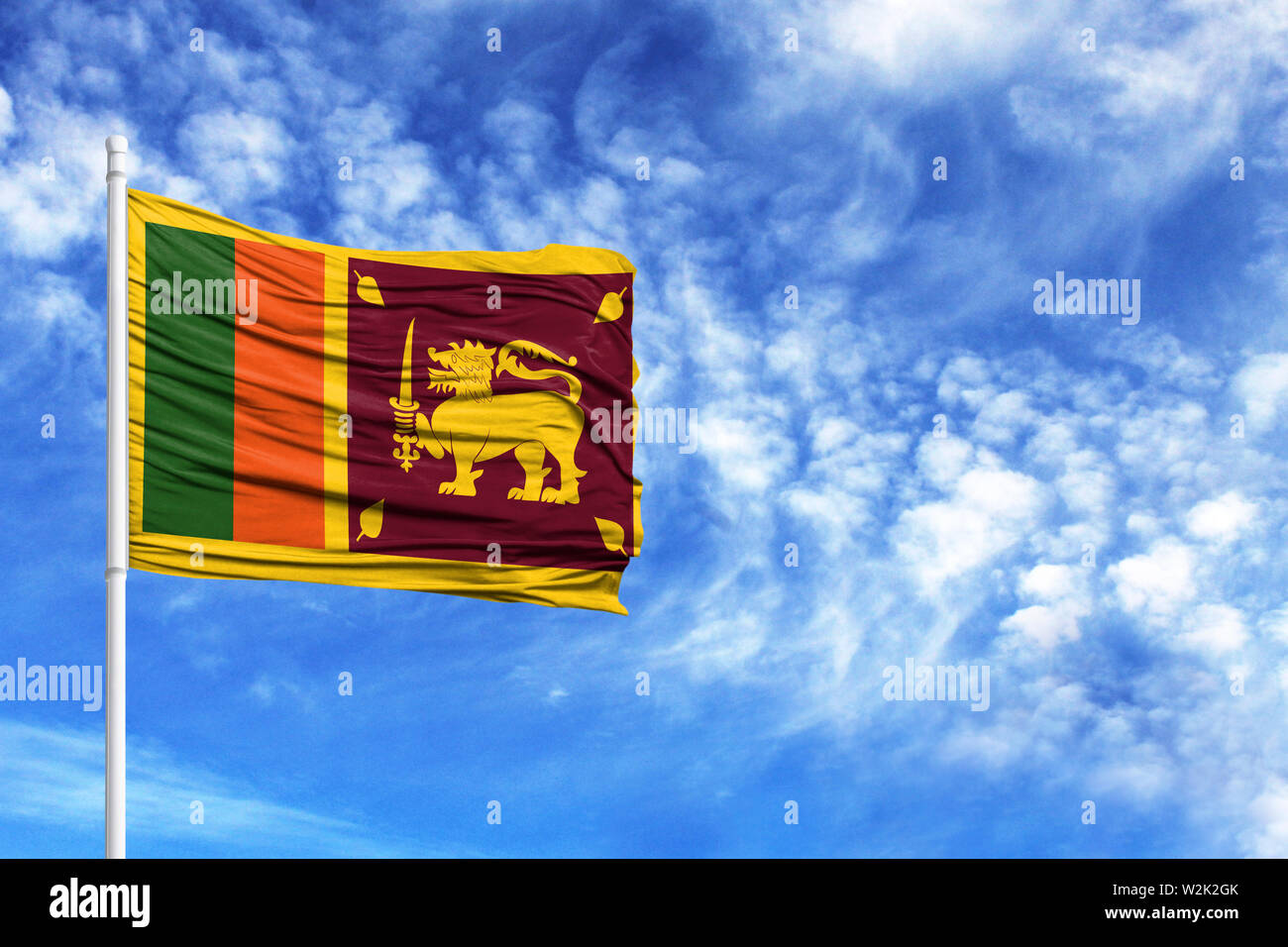 National Flag Of Sri Lanka High Resolution Stock Photography and Images ...