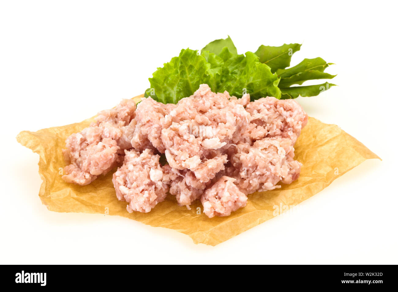 Homemade pork minced meat ready for cooking Stock Photo - Alamy