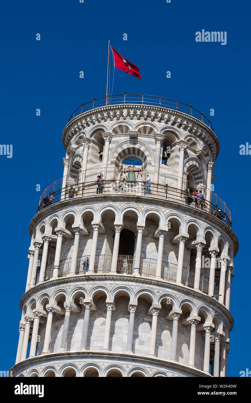 The leaning tower of pisa top view hi-res stock photography and images ...