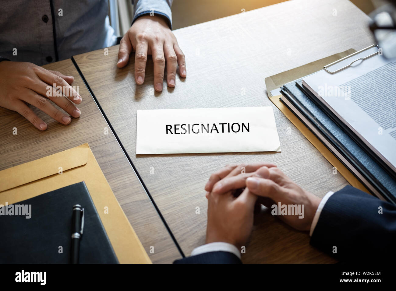 Resignation letter hi-res stock photography and images - Alamy