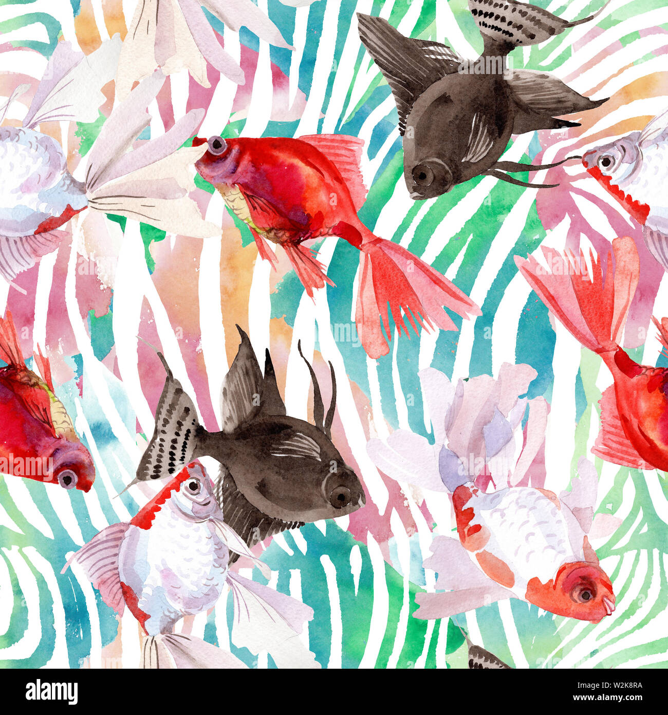 Colorful Tropical Fish Wallpaper