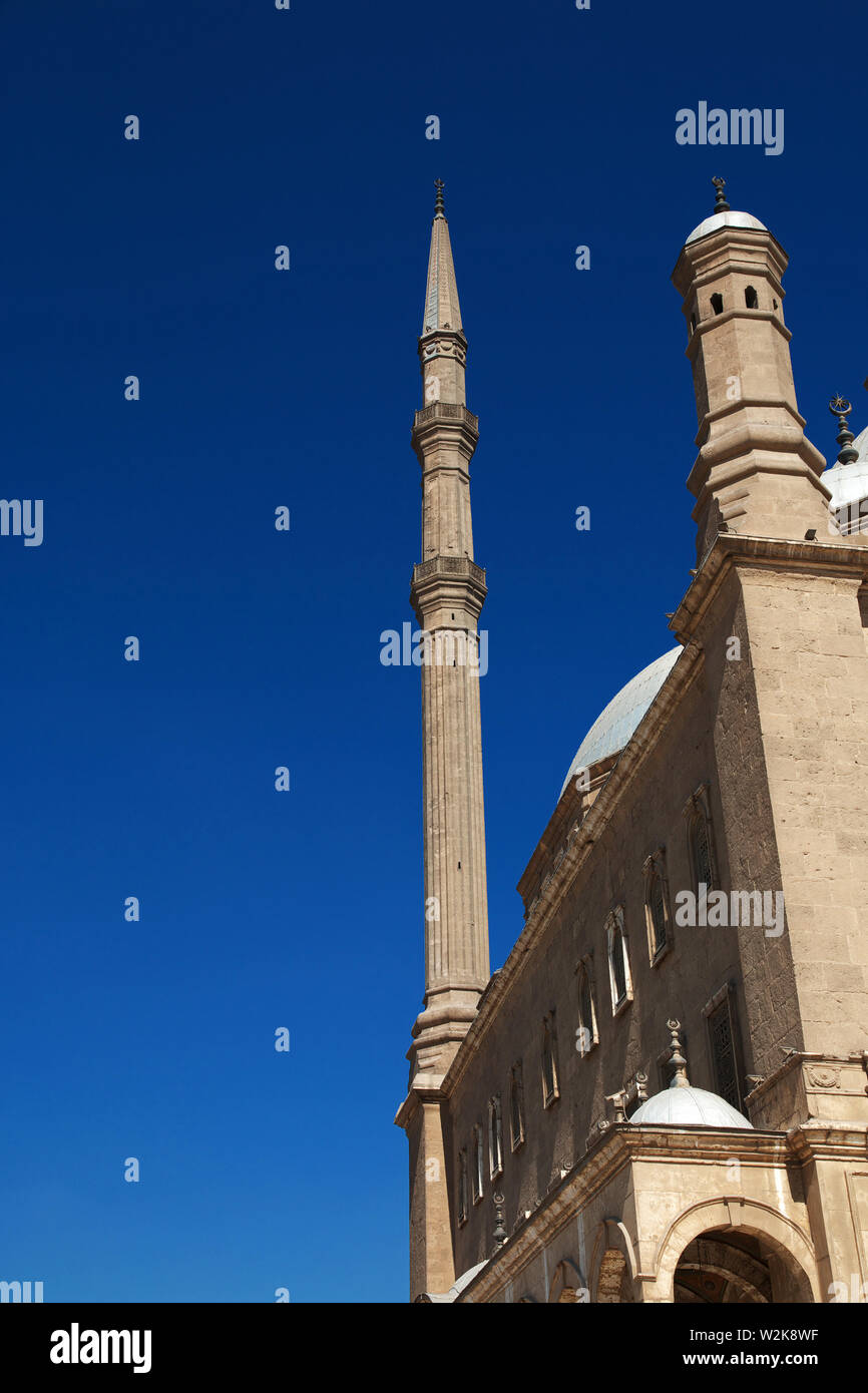 Cairo, Egypt - 05 Mar 2017. The ancient citadel in Cairo center, Egypt ...