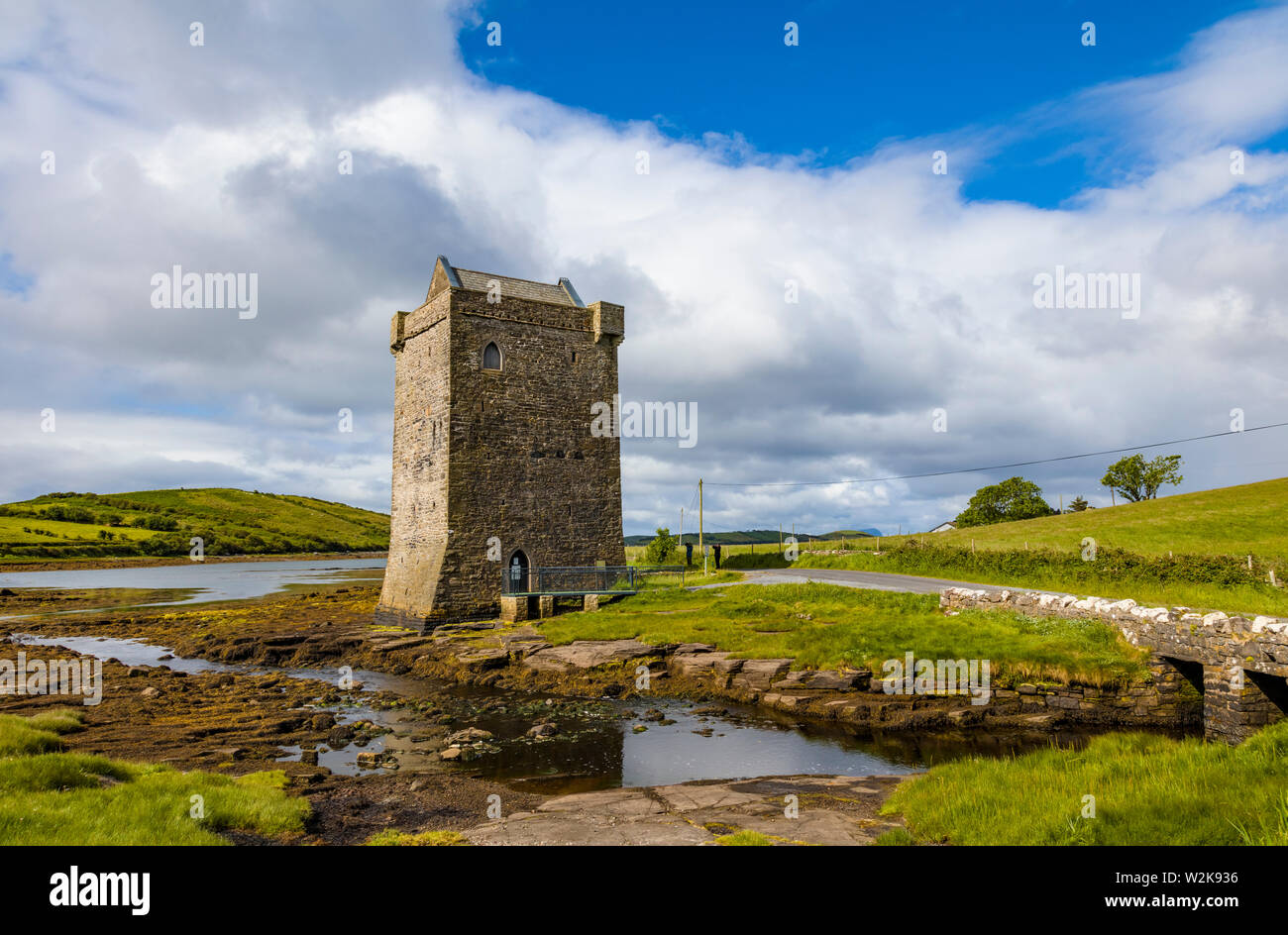 Rockfleet Castle or Carrickahowley Castle on Clew Bay one of the ...